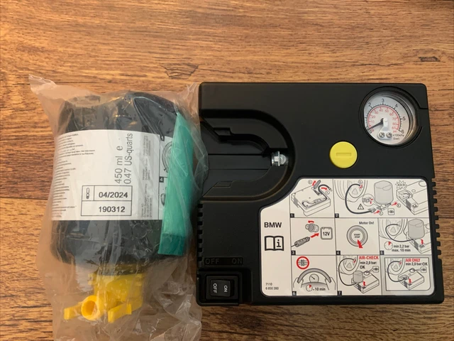 MINI BMW GENUINE Tyre Mobility System Air Compressor Kit, Inflator Exp ...