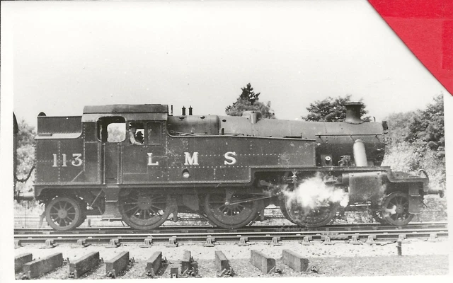 LMS LIVERY - Stanier Class 3 - 2-6-2T No. 113 - Vintage Image - # L3235 ...