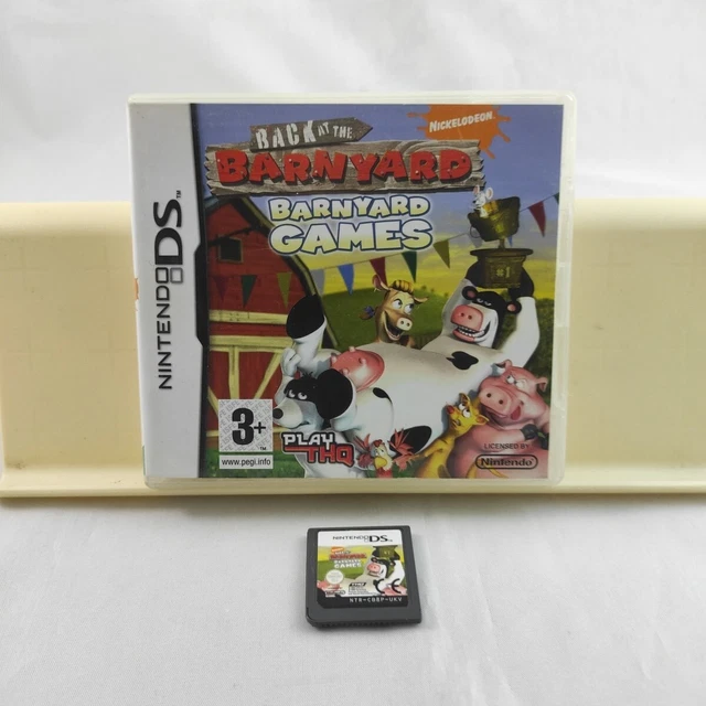 BACK AT THE BARNYARD Barnyard Games Nintendo DS Case and Cartridge game ...