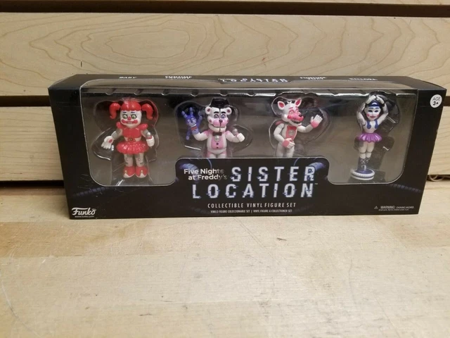 FIVE NIGHTS AT Freddy's - Sister Location Collectible Vinyl Figure Set ...