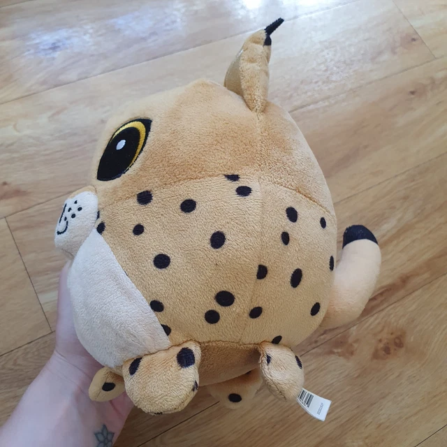 TM TOYS CHEETAH cub soft squishy toy Soft Toy Plush Cat Cute X 2 Bundle ...