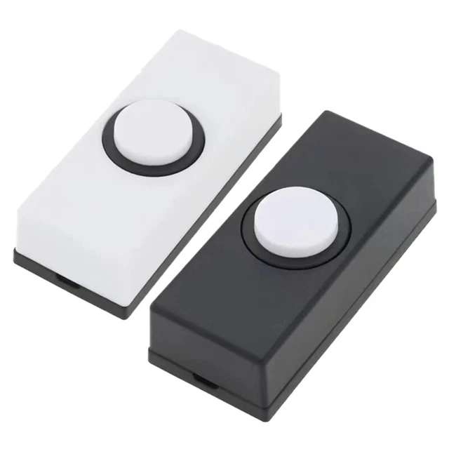 DOOR BELLS BUTTON Lighted Doorbell Push Button Wall Mounted Doorbell ...