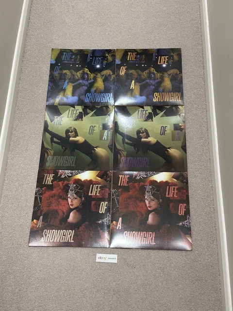 TAYLOR SWIFT - The Life Of A Showgirl Vinyl Bundle - 6x Limited Edition ...