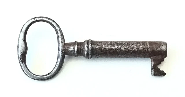 ANTIQUE VINTAGE HOLLOW Barrell Key Cabinet Lock Box 43mm, Skeleton £6. ...