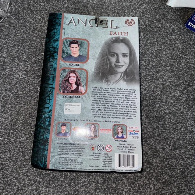 RARE ANGEL - FAITH The Vampire Slayer Figure Buffy Moore 2001 New ...