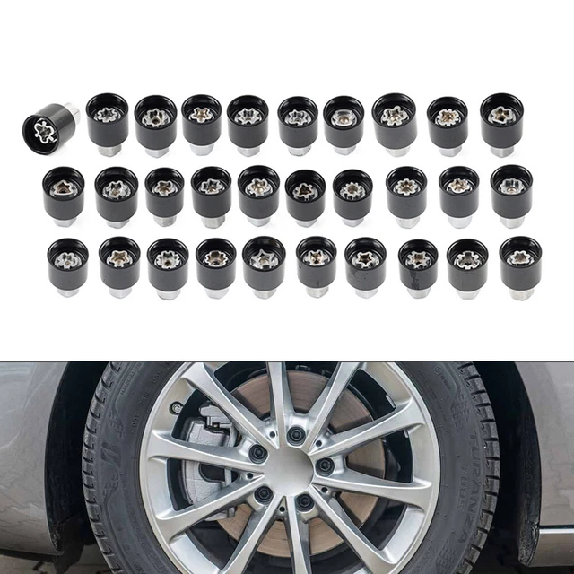 LOCKING WHEEL NUT Key Anti-theft Screw Key Tool For Mercedes Benz UK £ ...