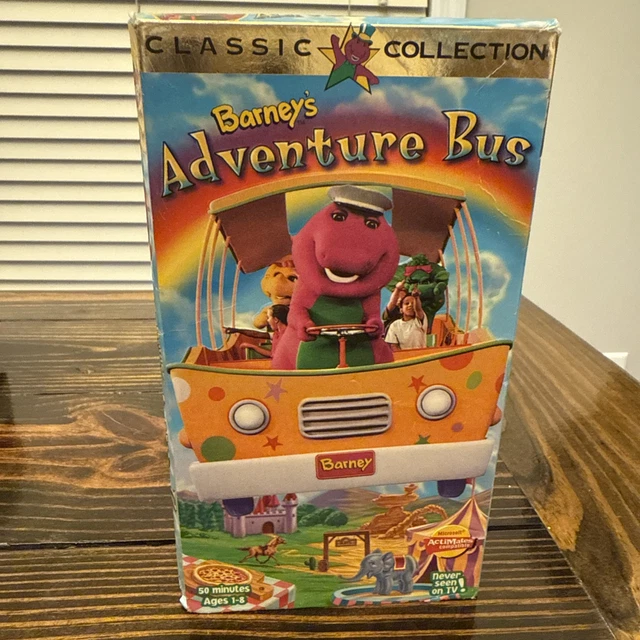 BARNEY'S ADVENTURE BUS (VHS) £8.91 - PicClick UK