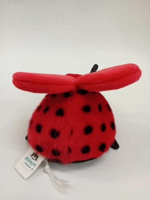 JELLYCAT RED PLUSH loulou love bug stuffed toy - CG C37 £7.99 - PicClick UK