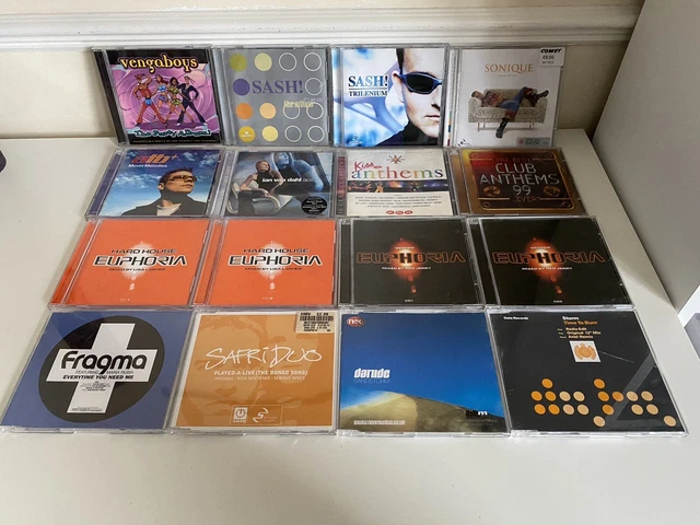 BUNDLE 16 OLD School 90s Early 2000s Dance Cd Albums And Singles Club ...