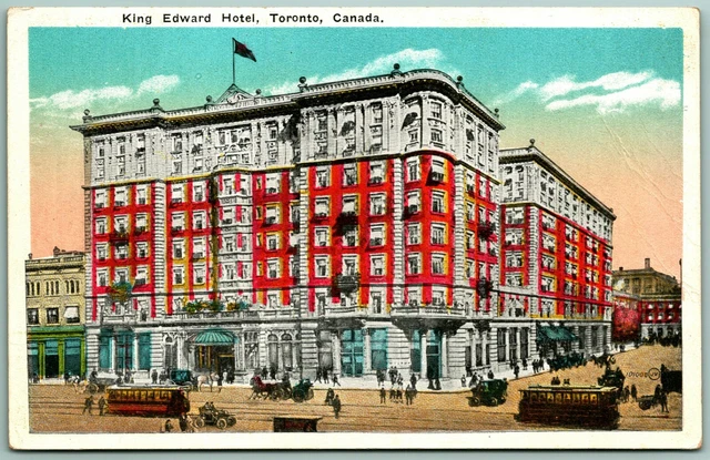 KING EDWARD HOTEL Toronto Ontario Canada Unp Wb Tarjeta Postal G9 EUR 6 ...
