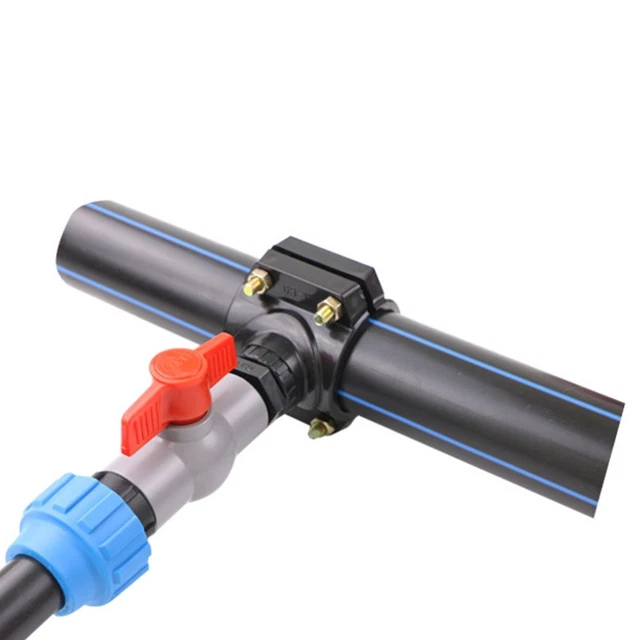 GIUNTO A VITE facile da installare raccordo di compressione tubo in PE per collegamento acqua ...