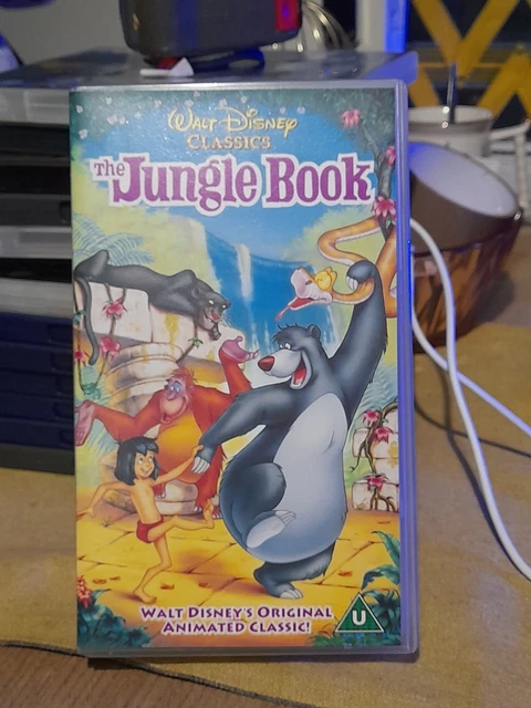 VINTAGE DISNEY THE Jungle Book Vhs Tape £3.84 - PicClick UK