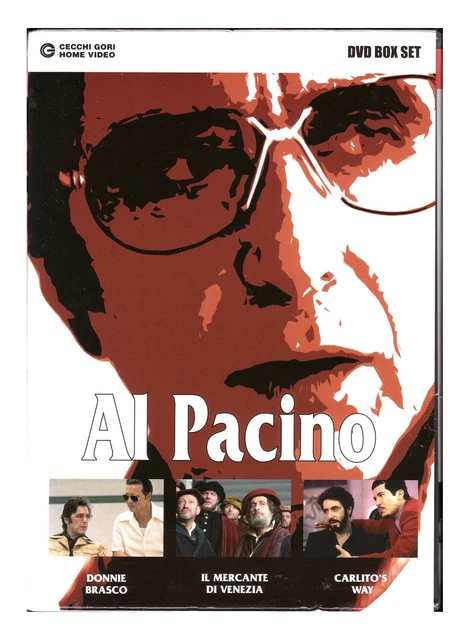 AL PACINO DVD BOX SET Cofanetto 3 Dvd ^^^ SIGILLATO ^^^ 1° Ed. CECCHI ...