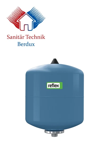 REFLEX MEMBRANE PRESSURE Expansion Vessel REFIX DE Blue, 10 Bar 18L NEW ...