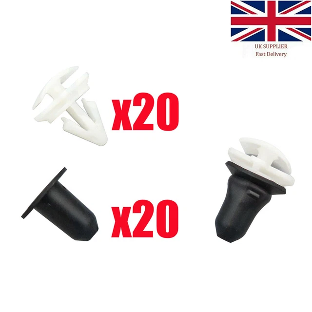 VW Transporter Roof Clips 10x Extra Long Roof Trim Fixing Clips For VW ...