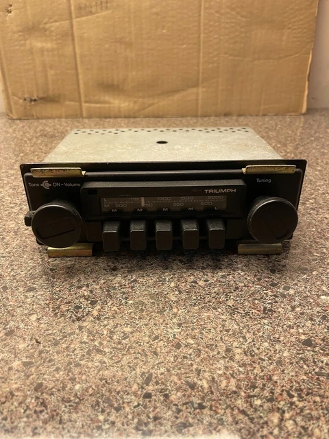 TRIUMPH STAG MK1 Radio Player Classic Original £65.00 - PicClick UK