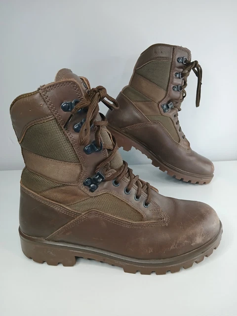 BRITISH ARMY RAF Military Issue YDS Kestrel Patrol Combat Boots Mens ...
