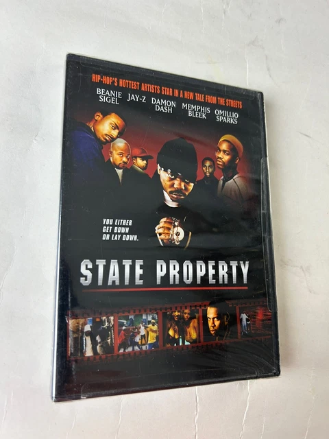 STATE PROPERTY DVD Jay Z Memphis Bleek Beanie Sigel Omillio Sparks New ...