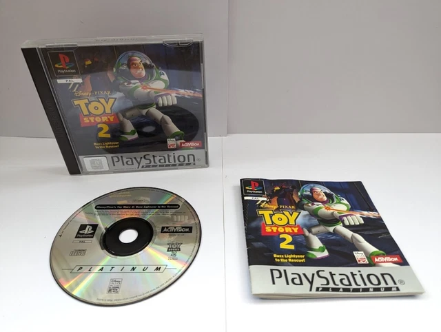 TOY STORY 2 Buzz Lightyear to the Rescue PlayStation PS1 Complete VGC £ ...