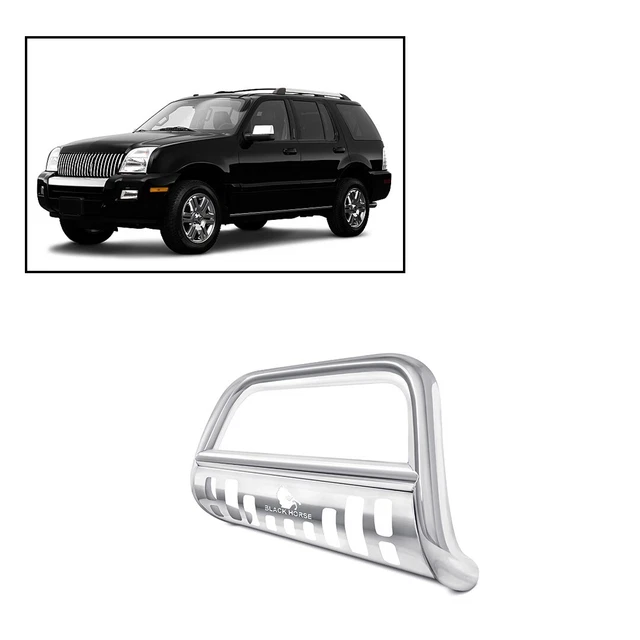 BLACK HORSE Push Bar Stainless Steel Fits 2007-2010 Ford Explorer Sport ...