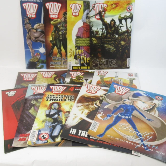 2000 AD COMICS Issue no. 1352-1363 x13 6th Aug - 22nd Oct 2003 Magic ...