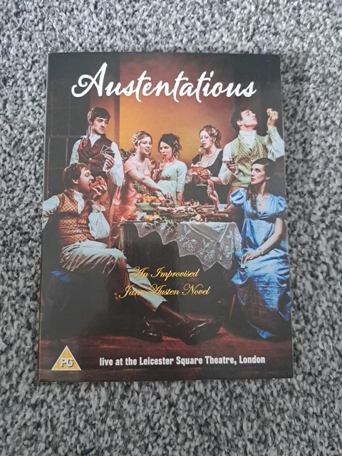 AUSTENTATIOUS - AN Improvised Jane Austen Novel (RARE)DVD FREE POSTAGE ...