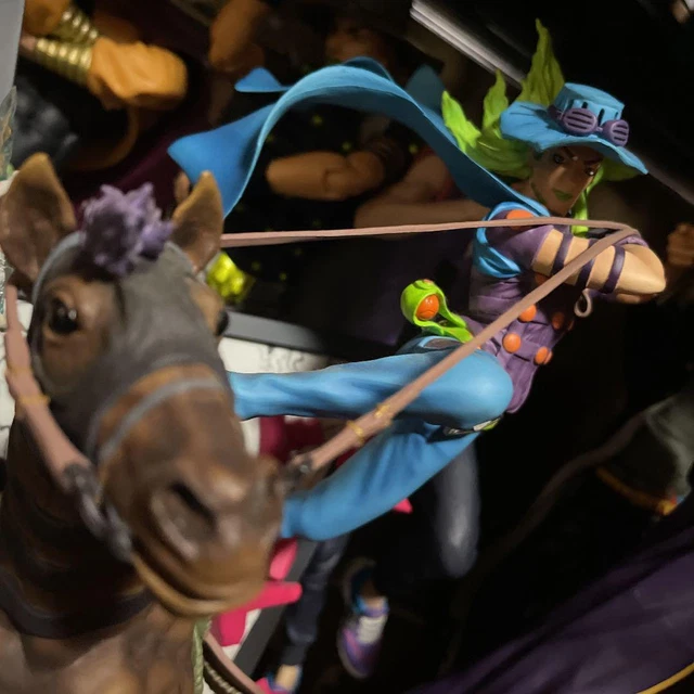 JOJO'S BIZARRE ADVENTURE Steel Ball Run Gyro Zeppeli Figure Araki color ...