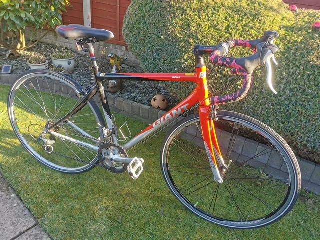 GIANT SCR3 ROAD bike, red /black/silver £21.51 - PicClick UK