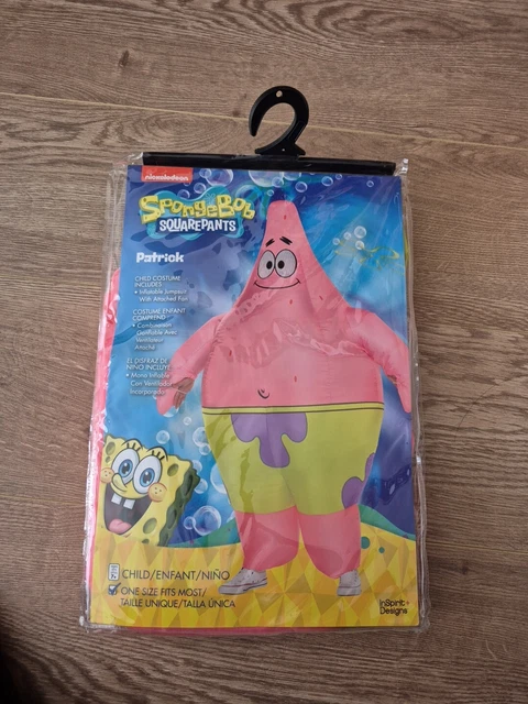 INSPIRIT DESIGNS SPONGEBOB SquarePants Kids Patrick Star Inflatable ...