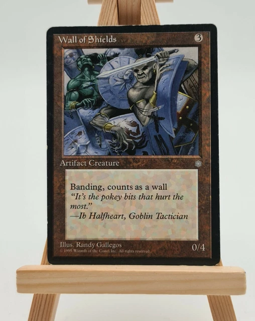 CARTE MAGIQUE WALL of Shields Ice Age MTG anglais (mur de bouclier) EUR ...