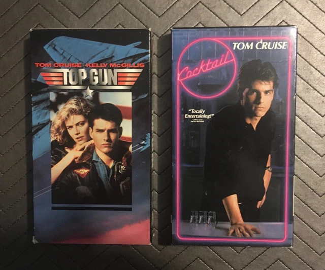 TOM CRUISE VHS Lot Top Gun and Cocktail! $9.99 - PicClick CA
