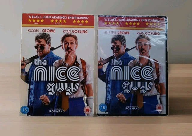 THE NICE GUYS DVD - Russell Crowe, Ryan Gosling 2016 Action Comedy ...