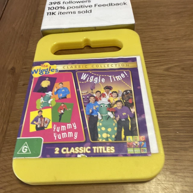 THE WIGGLES WIGGLE Time & Yummy Yummy DVD Original Cast Sing/Dance Kids ...
