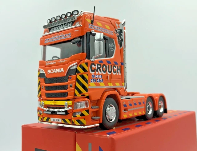 TEKNO CROUCH RECOVERY Scania S Next Gen 6x2 Tag Axle. 84618. Cert. 1/50 ...