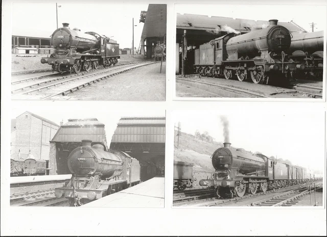 12 DIFFERENT PHOTOGRAPHS of LNER Class J39 in BR era Locations in ...