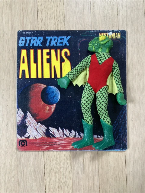 MEGO STAR TREK Neptunian Alien 1975 8" TV Show Action Figure Doll - See ...