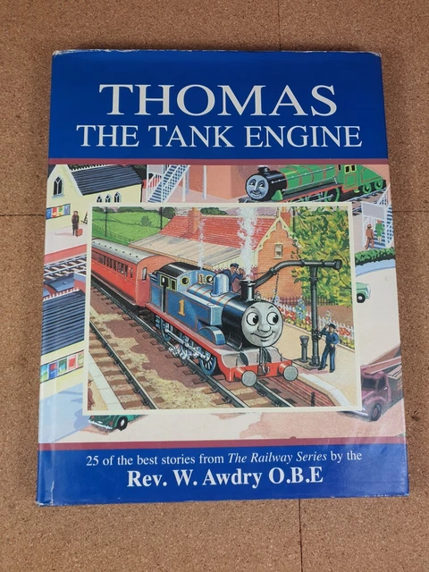 THOMAS THE TANK Engine Large Hardback Book 25 best Rev W Awdry 2000 £4. ...