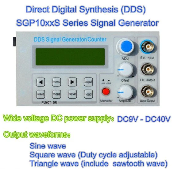 2MHZ DDS FUNCTION Signal Generator Module Sine/Triangle/Square Wave £54 ...