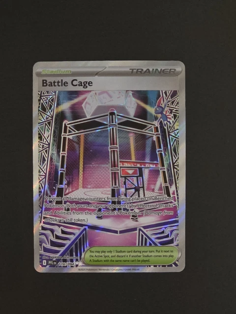 POKÉMON TCG BATTLE Cage 116/94 Phantasmal Flames IR Card - Mint ...
