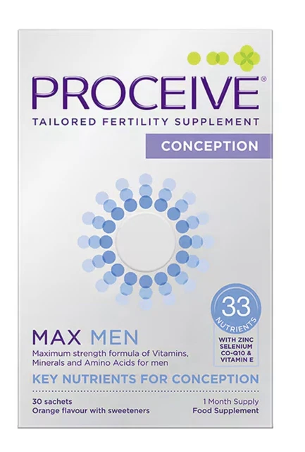 PROCEIVE FERTILITY SUPPLEMENT - Conception - (Orange Flavour) £29.15 ...