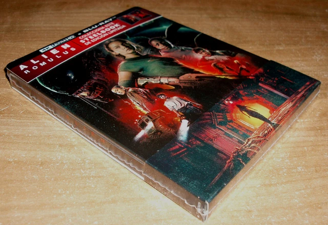 ALIEN ROMULUS (ALIEN: Romulus) (4K UHD + Blu-ray Steelbook) New Sealed ...