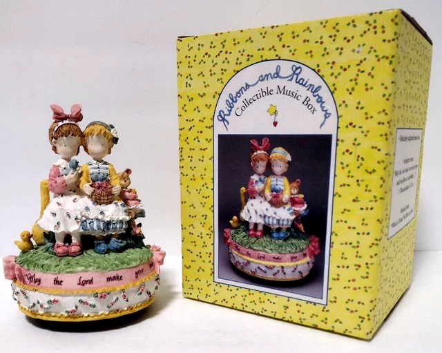 MUSIC BOX RIBBONS And Rainbows Collectable with Foam Packaging £7.31 ...