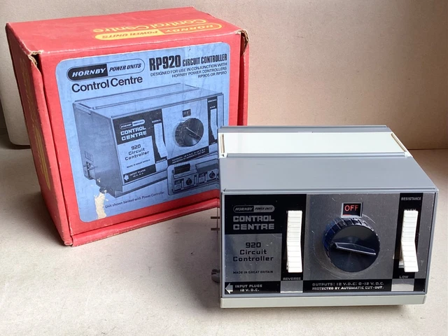 HORNBY R920 - 920 CIRCUIT LOCO CONTROLLER (In 12v DC - Out 0-12v DC ...