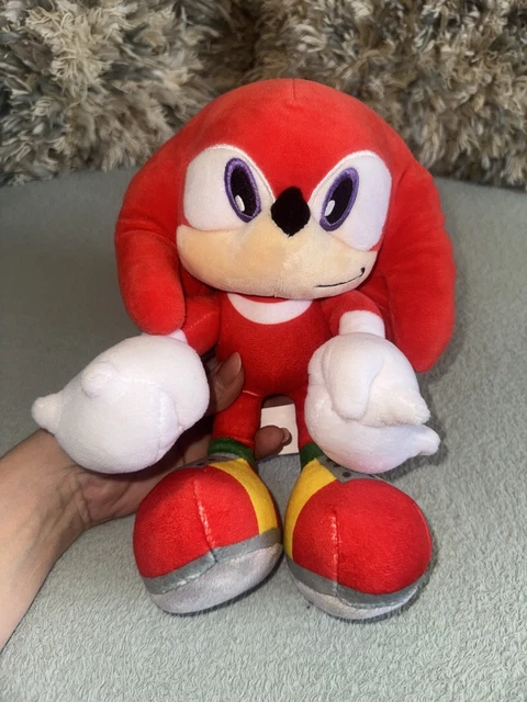 KNUCKLES THE ECHIDNA Plush Toy Official Sonic The Hedgehog Plush Toy £8 ...