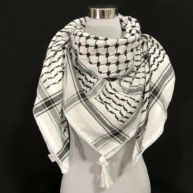 KEFFIYEH SHEMAGH, ALLES original, hergestellt in Palästina, arabischer... EUR 31,83 - PicClick DE