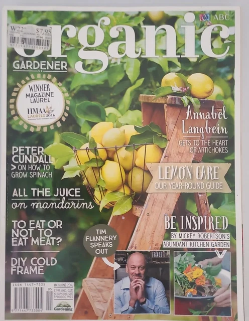 8 ABC ORGANIC Gardener Magazines Issues from 2012-2021 Clean Healthy ...