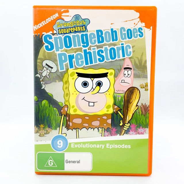 Spongebob Squarepants Goes Prehistoric Nickelodeon Dvd 495 Picclick Au