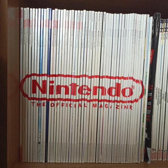 OFFICIAL NINTENDO MAGAZINE Complete Logo Collection Issues 1 - 47 Wii ...