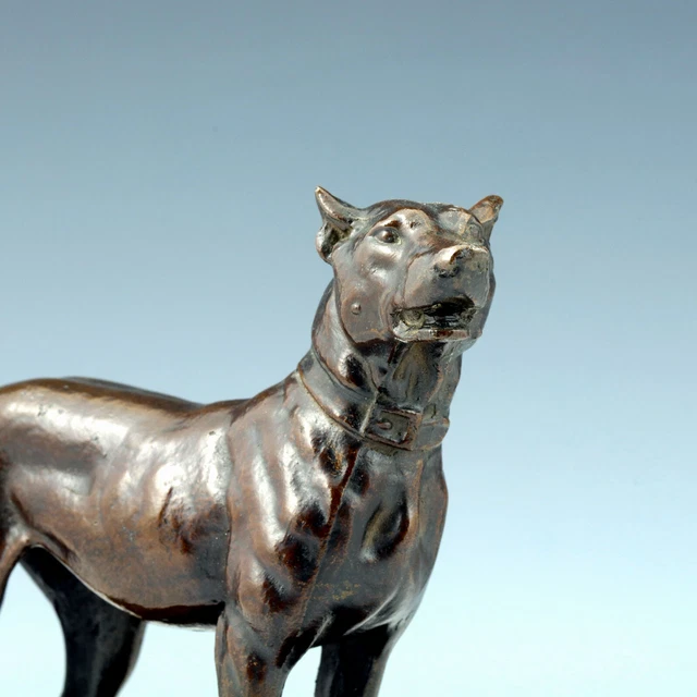PRÉCOCE SCULPTURE EN bronze Chien vers 1850 Animalier EUR 320,00 - PicClick FR