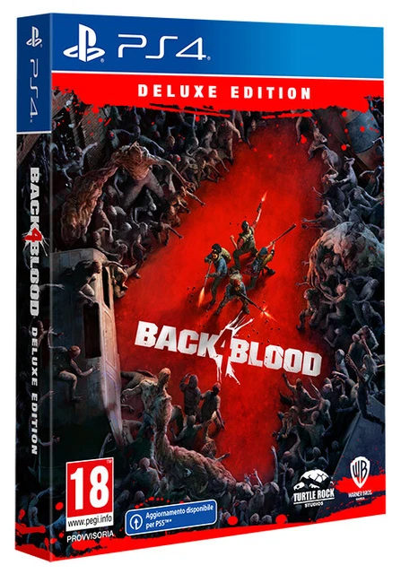 BACK 4 BLOOD Deluxe Edition PS4 PLAYSTATION 4 Warner Bros EUR 31,48 ...